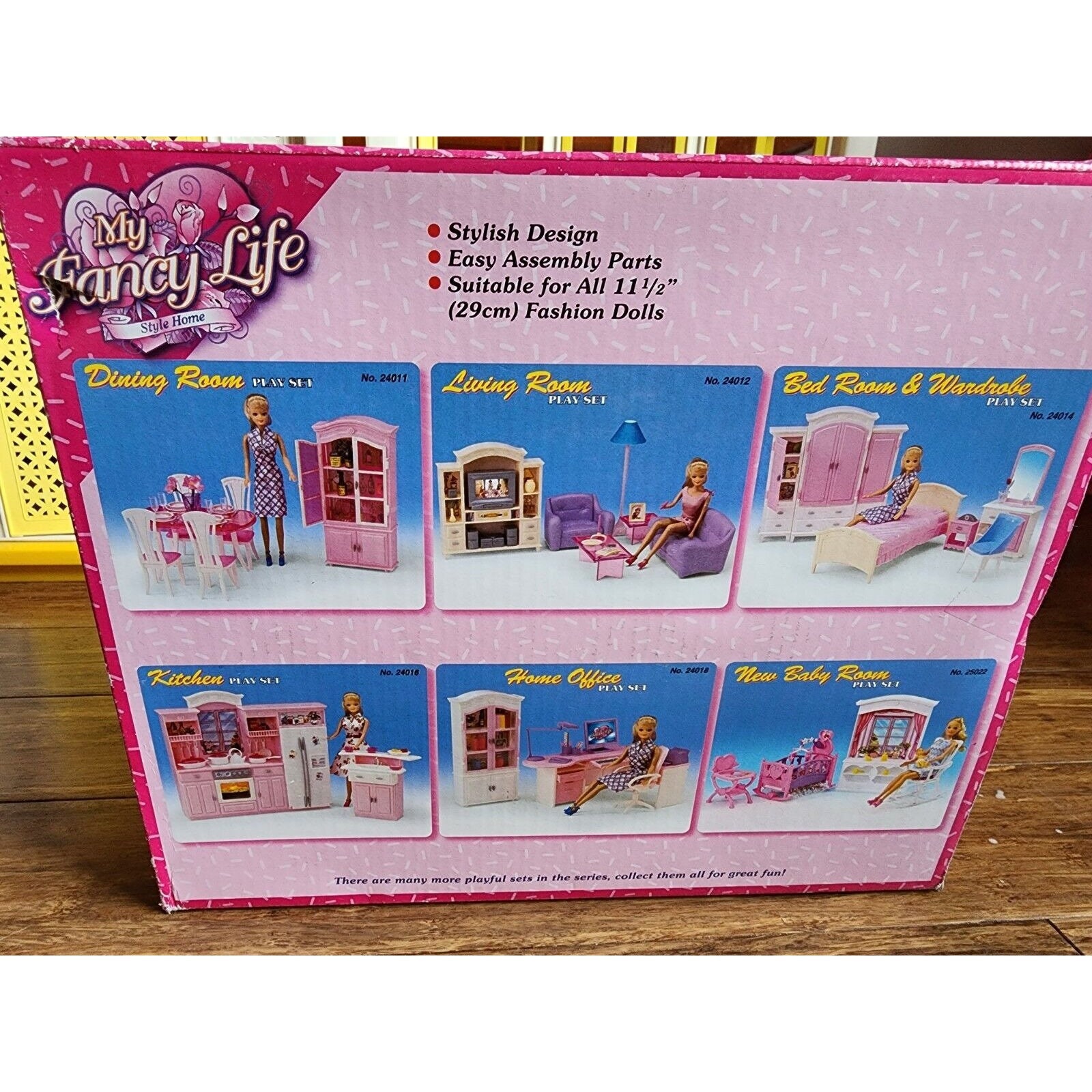 My Fancy Life Dollhouse Furniture Bathing Fun With Bath Tub and Toilet ...