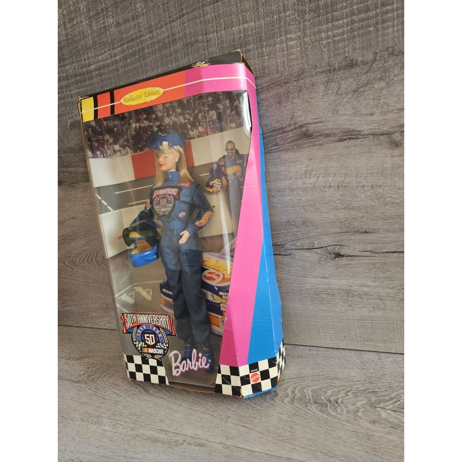 Vintage 50th Anniversary Nascar 1998 Barbie Doll Hot Wheels - Etsy