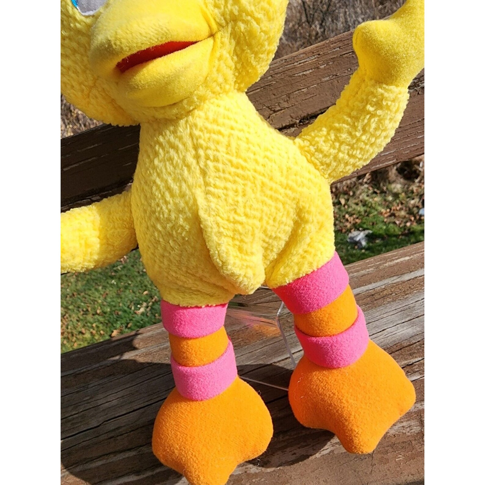 Sesame Street Big Bird My First Pal 11 Plush Toy 2000 Fisher Price ...