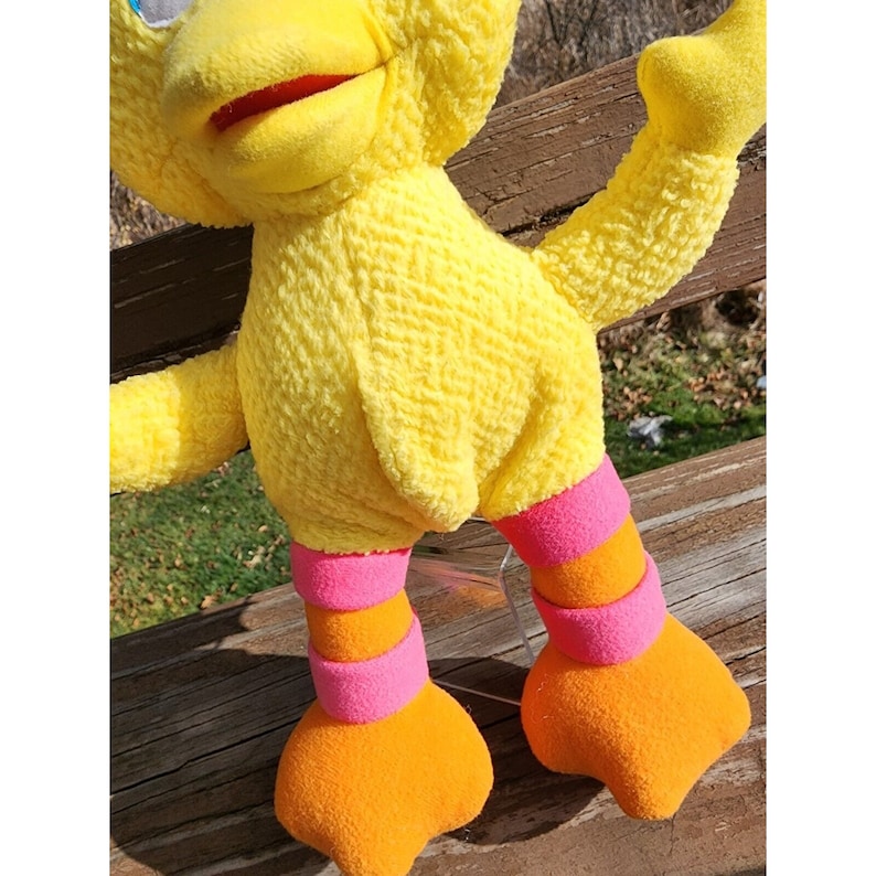 Sesame Street Big Bird My First Pal 11" Plush Toy 2000 Fisher Price ...
