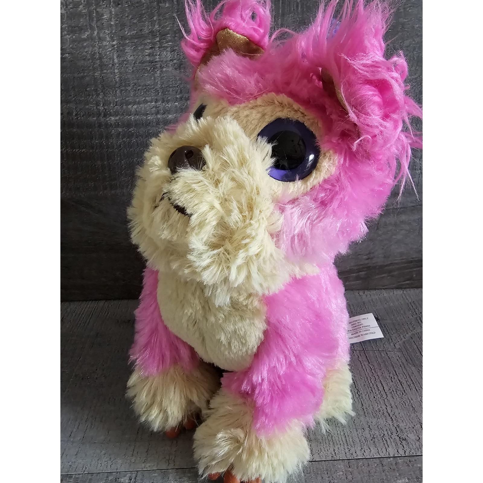 Little Live Pets Scruff A Luvs Cutie Cuts Pink Puppy Dog 8in Plush ...