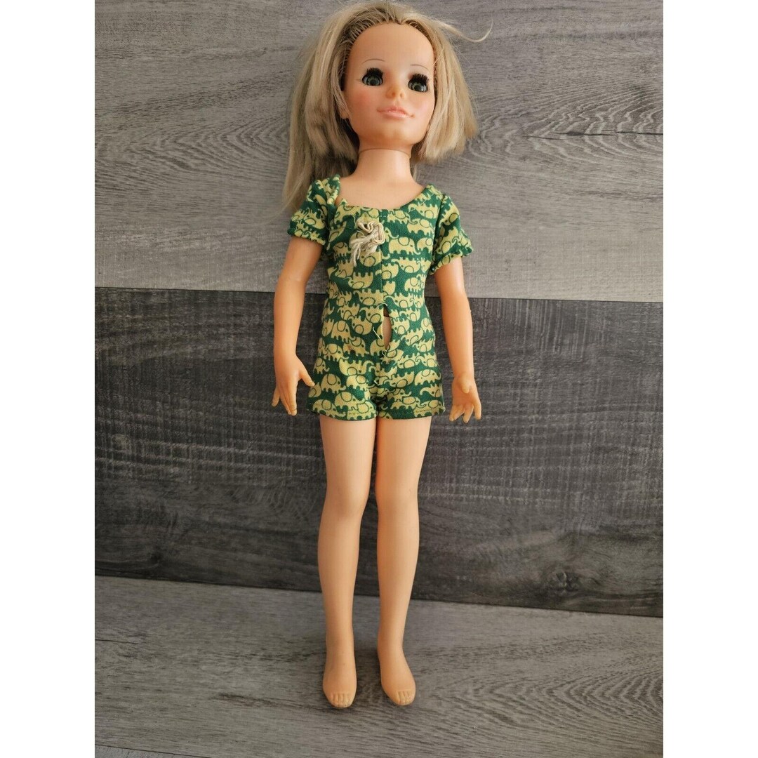 KERRY DOLL Vintage Ideal 1969 Crissy's Friend Elephant Jumper Growing ...