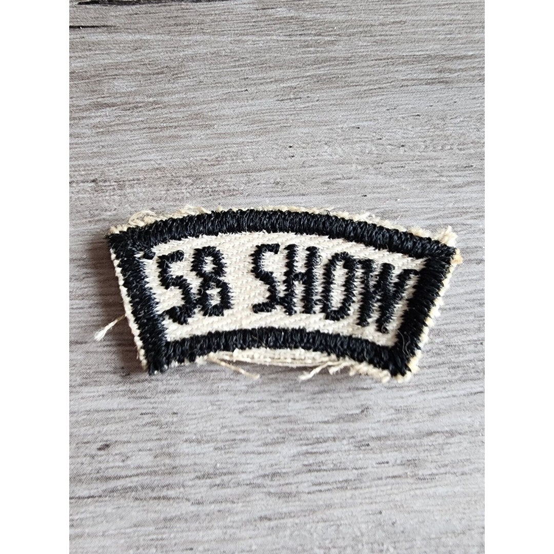 Vintage Boy Scout White Black Segment PATCH '58 Show BSA Camping Badge 1950s - Etsy