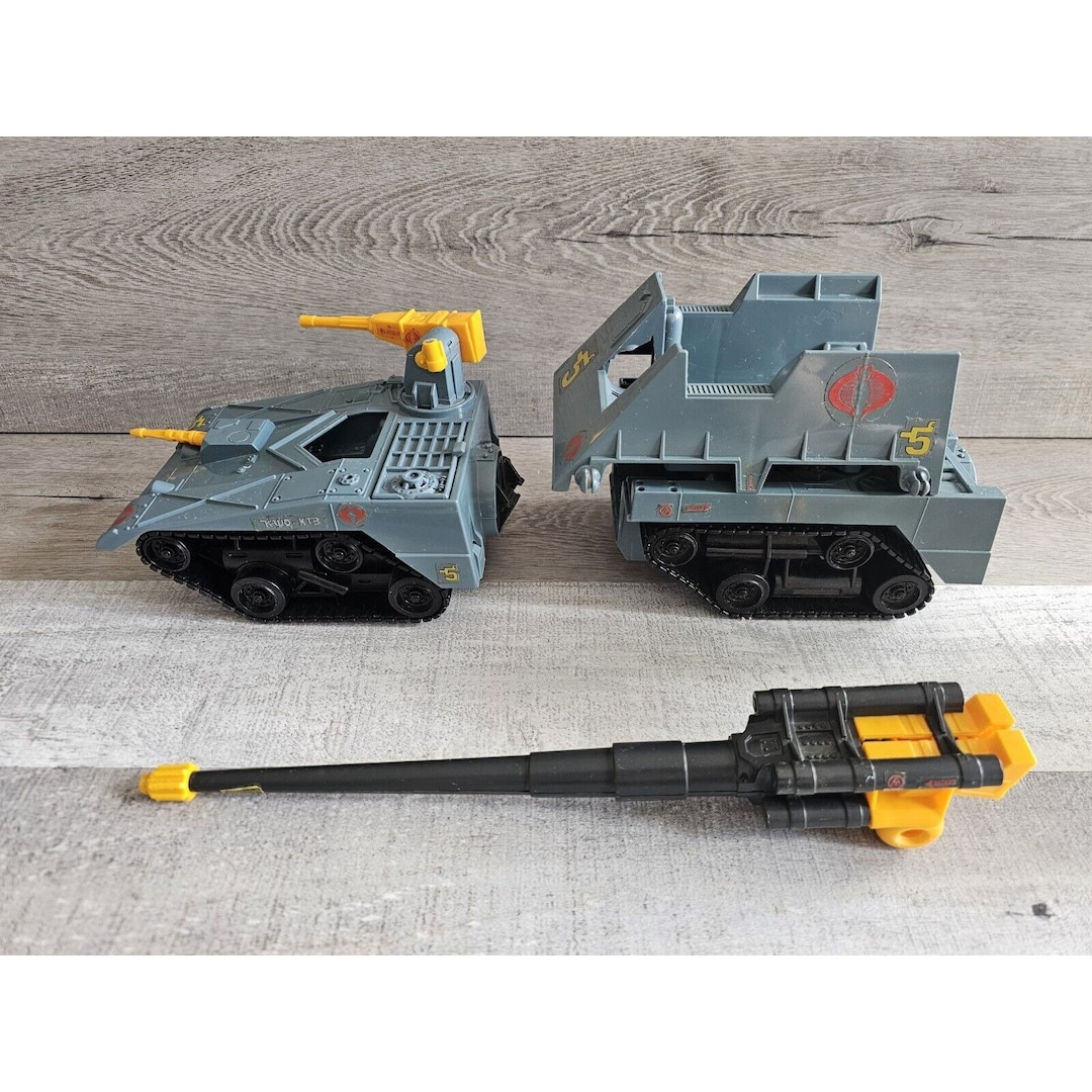 Vtg GI Joe Cobra MAGGOT Tank 1987 Military Toy Vehicle - Etsy