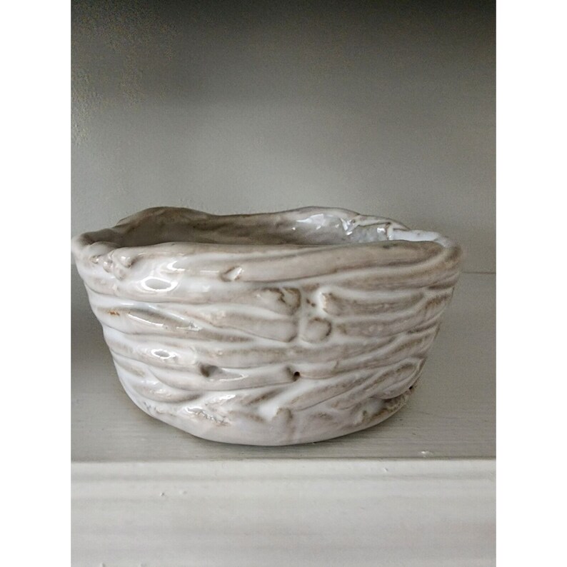 Vintage Tom Jones Pottery Glaze Fairhope, Alabama Nest Bowl Signed ...