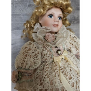 1997 Louis Nichole French Louis Emma 12" Porcelain Collector Doll ...