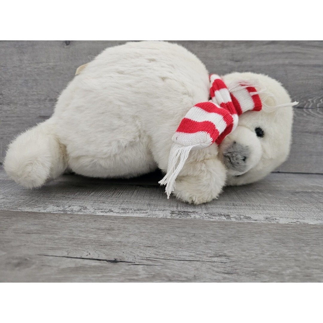 Vtg Cuddle Wit Baby Seal Plush Stuffed Animal Realistic 16" Lovey Rare ...