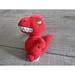 Neopets Grarrl Mini Plush T Rex Dinosaur Stuffed Toy 4" Mcdonald’s Red ...