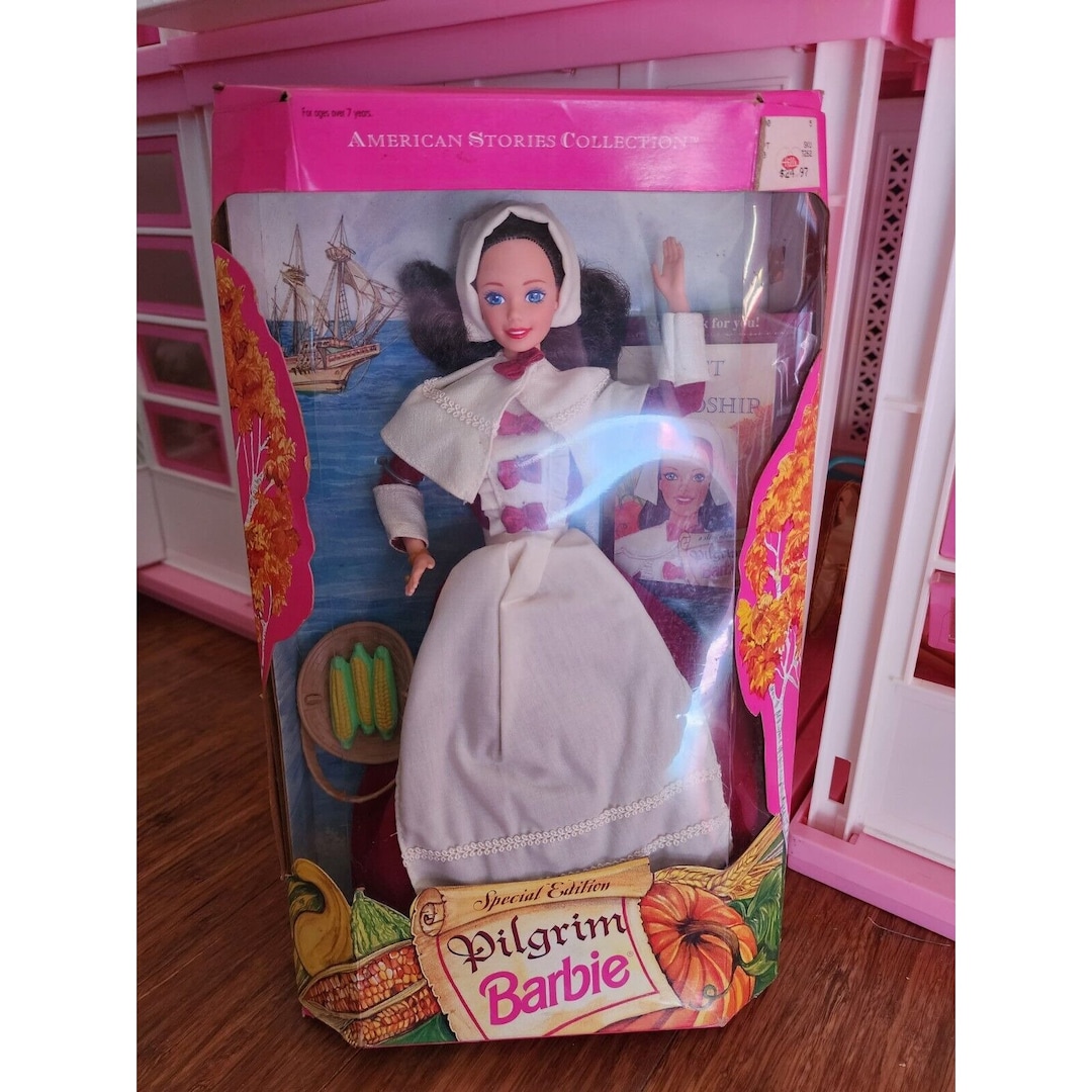 Barbie Doll Collector Edition American Stories Series Pilgrim Mattel ...