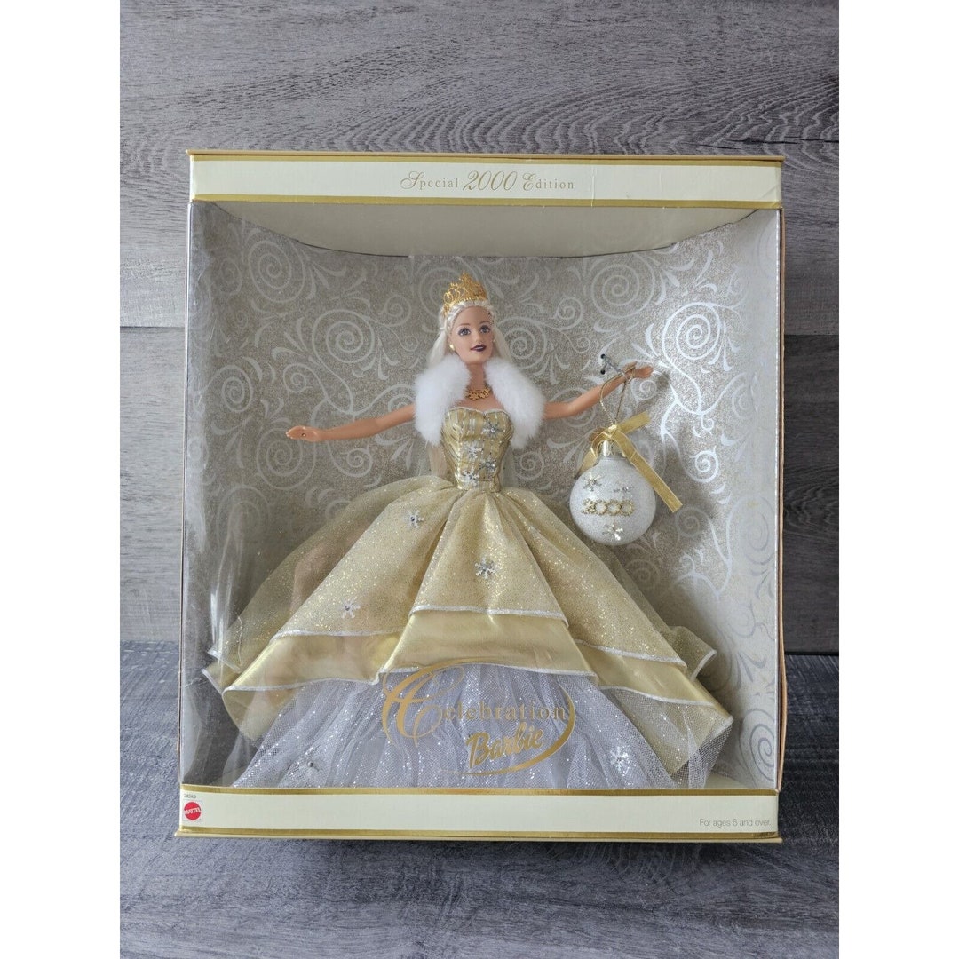 Vintage Rare Celebration 2000 Barbie Doll Special Edition 28269 Mattel ...