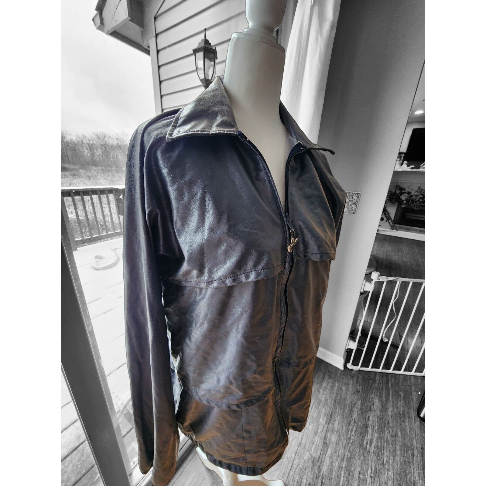 Vintage Duckster 90s Rain Jacket Sz: Mens M Medium - Made in USA ...