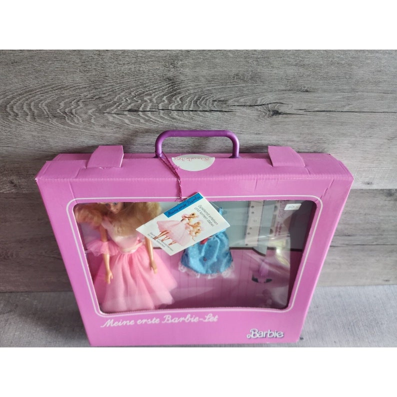Barbie Meine Erste My First Barbie Set Ballerina Doll German Mattel ...