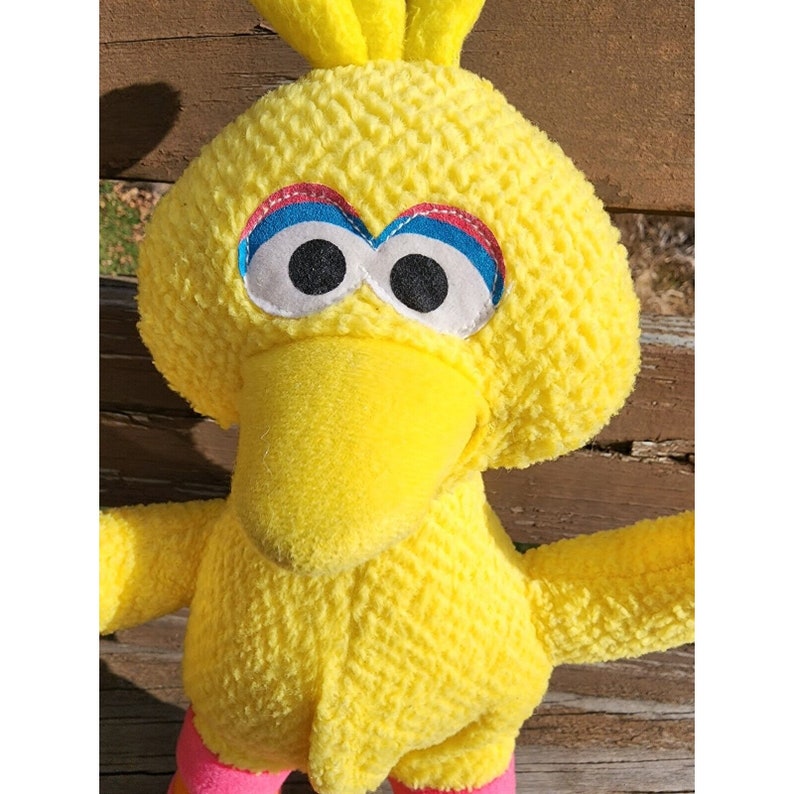 Sesame Street Big Bird My First Pal 11" Plush Toy 2000 Fisher Price ...