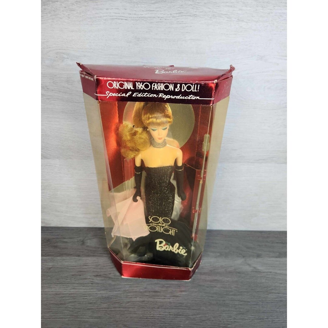 Vtg Solo in the Spotlight Blonde Barbie Doll Reproduction 1994 Mattel ...