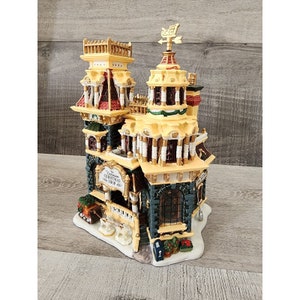 Lemax Village the Victorian Christmas Shop Lighted House Enchanted ...