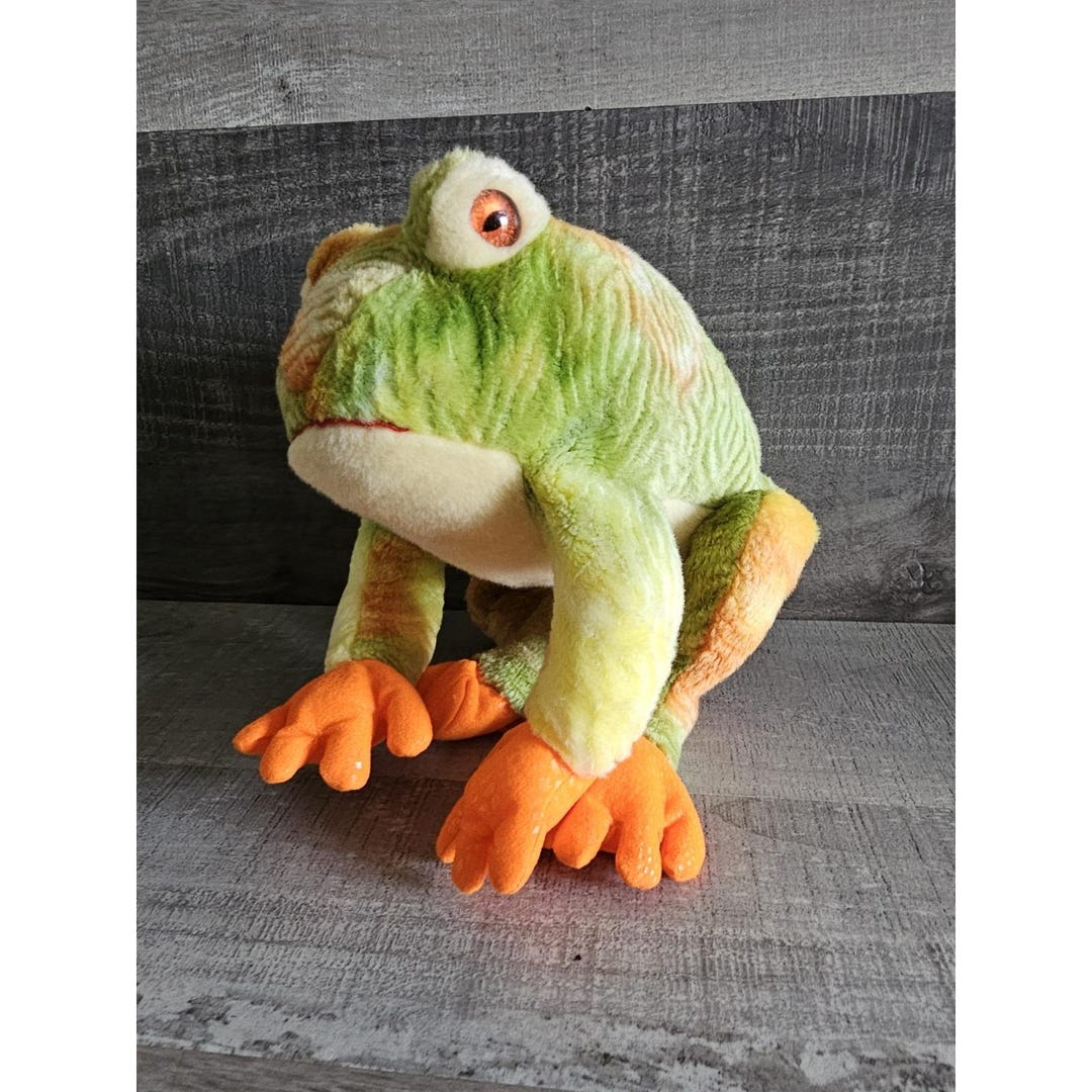 Prince the Tree Frog 2001 Ty Beanie Buddy Plush Stuffed Animal Rain ...