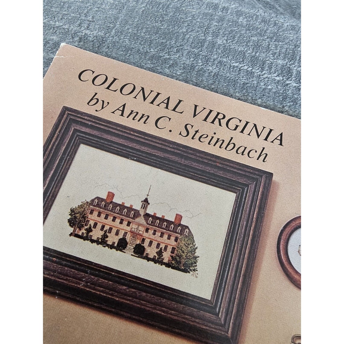 Historic Colonial Virginia Cross Stitch Ann C. Steinbach Ann's Cottage ...