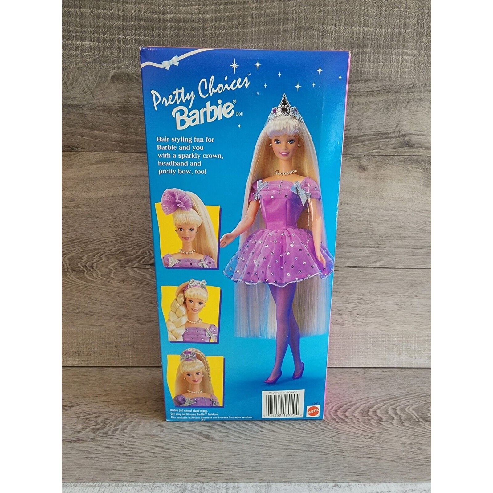 NEW 1996 Brunette Pretty Choices Barbie Walmart Special Edition 18019 ...