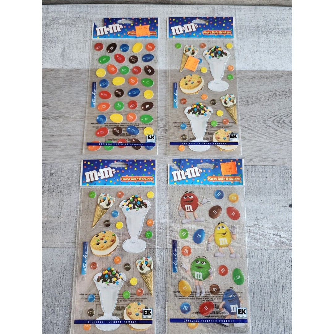 EK Success M&M Characters Candy Sticker Collage Jolees - Etsy