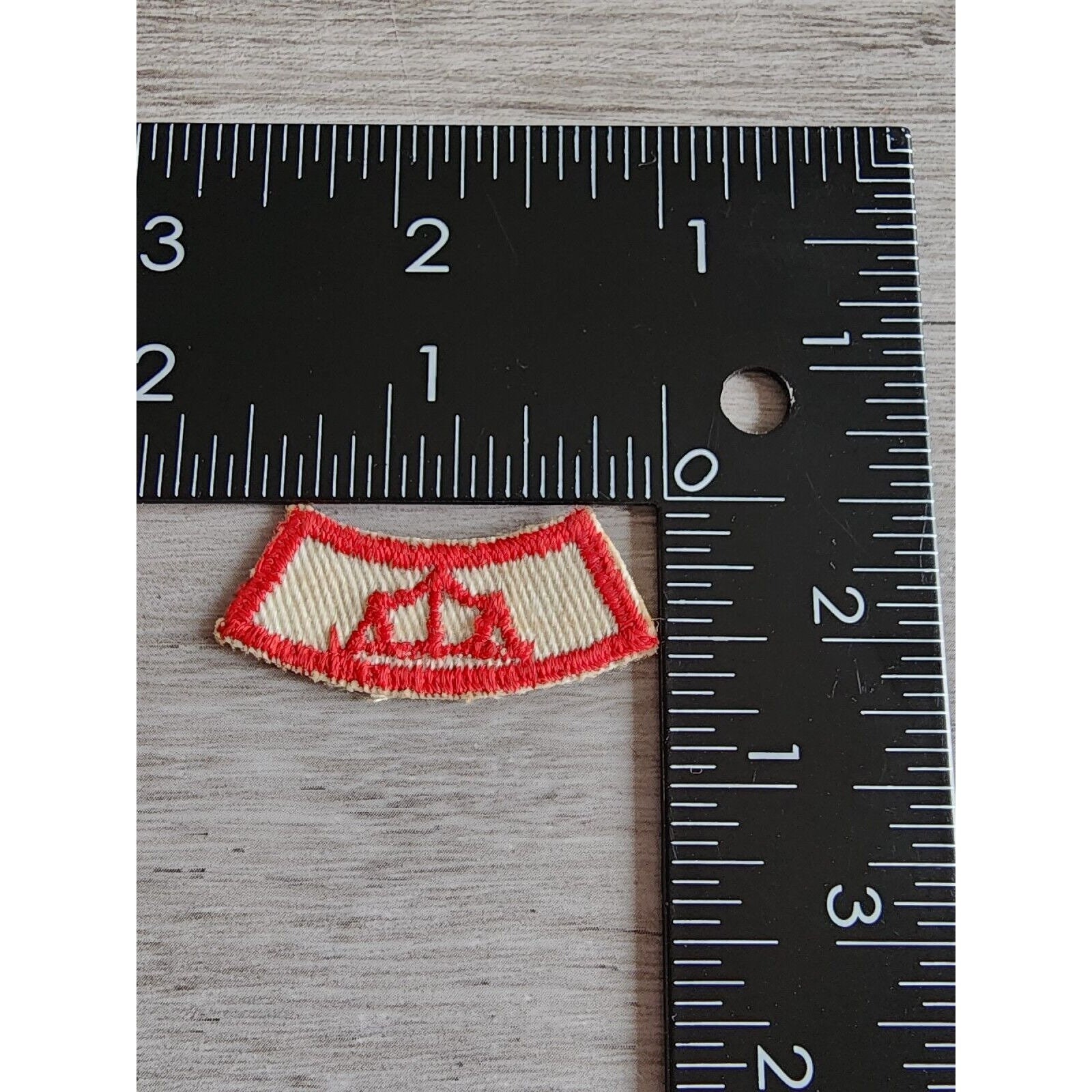 Vintage Boy SCOUT Red White Segment PATCH Tent BSA Camp - Etsy