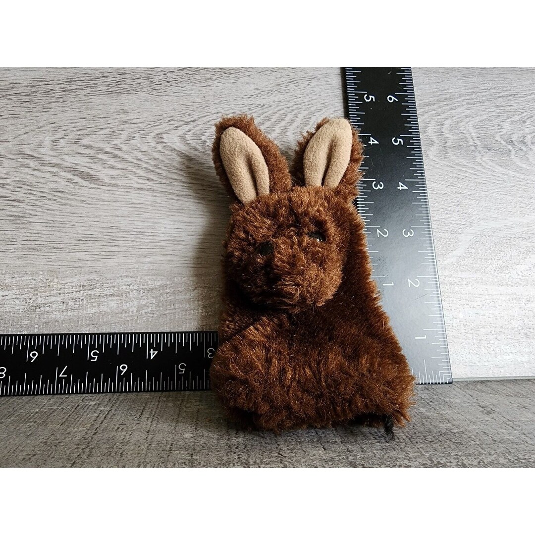 Vintage Alpaca Llama Plush Story Book Finger Puppet 3" X 6" Rare - Etsy