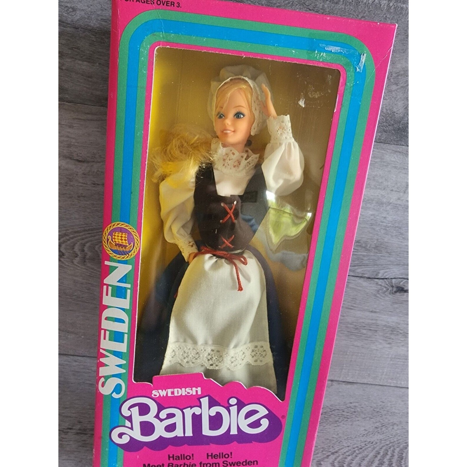 Vintage Mattel 1982 SWEDISH Dolls of the World Barbie Doll New - Etsy