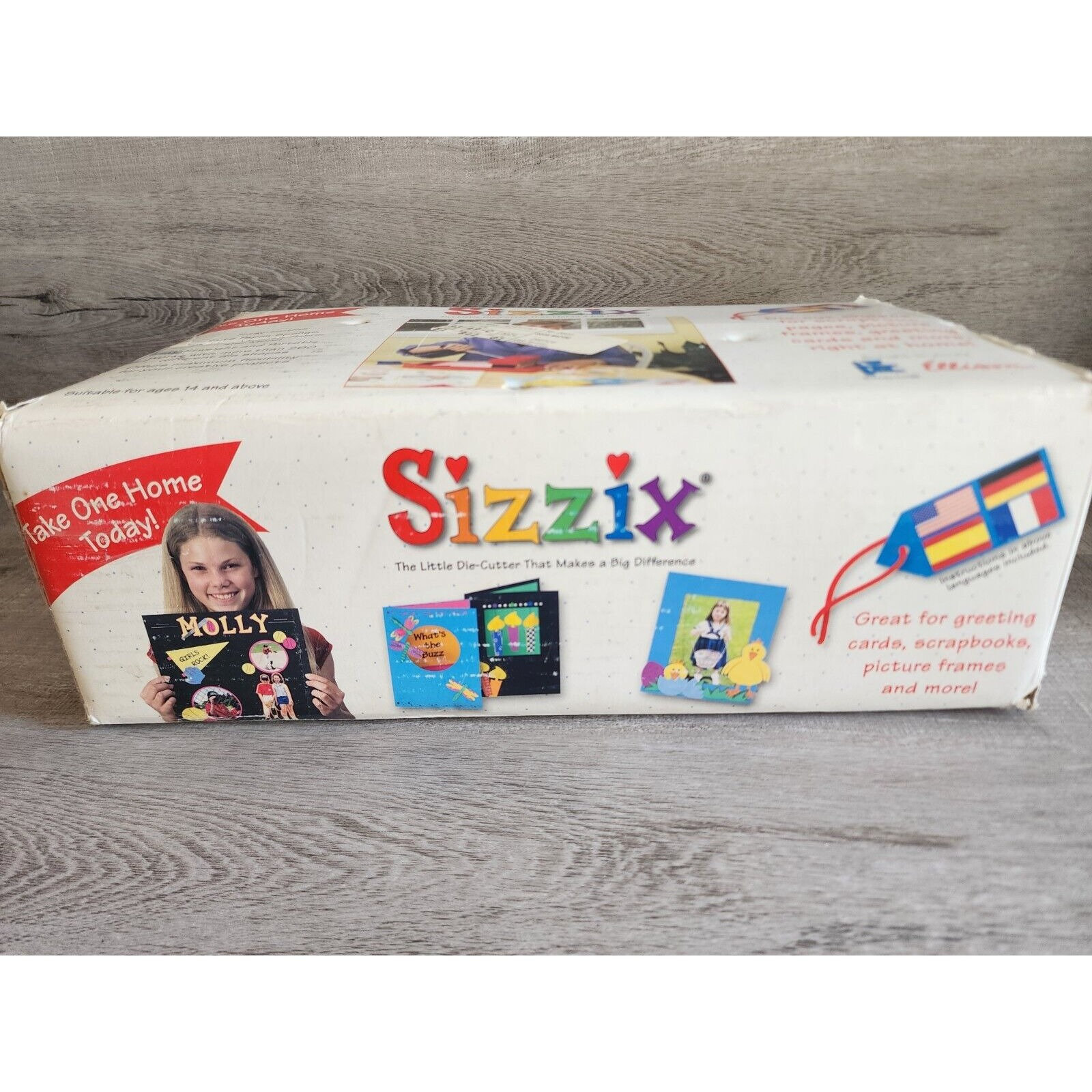 Sizzix Original Red Personal Die-cutter Press Machine 38-0605 Provo ...