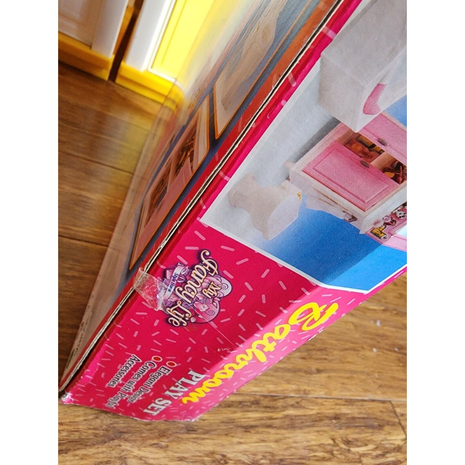 My Fancy Life Dollhouse Furniture Bathing Fun With Bath Tub and Toilet ...