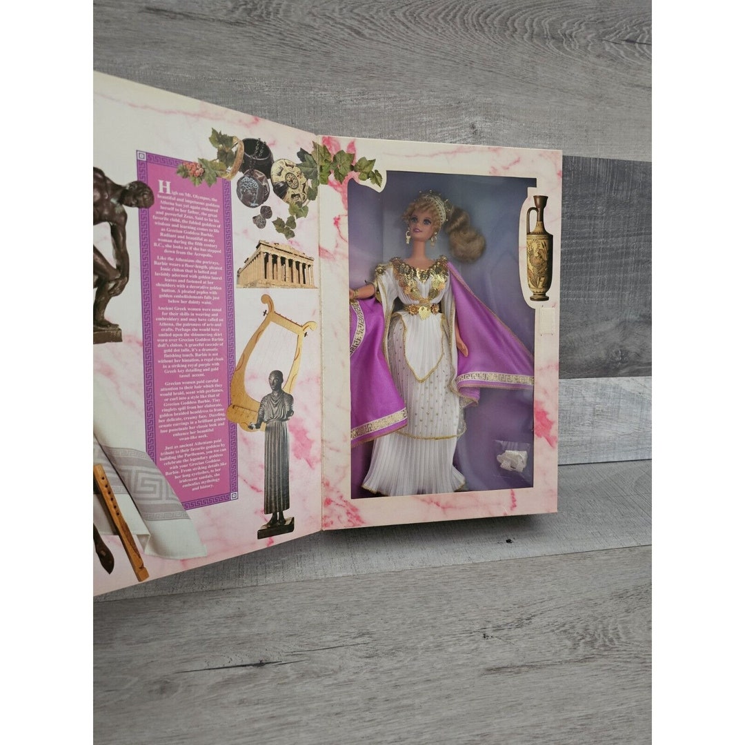 Mattel Grecian Goddess Barbie Doll Great Eras Collection Vol 7 Special ...