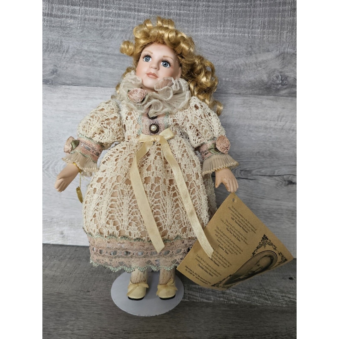 1997 Louis Nichole French Louis Emma 12" Porcelain Collector Doll ...