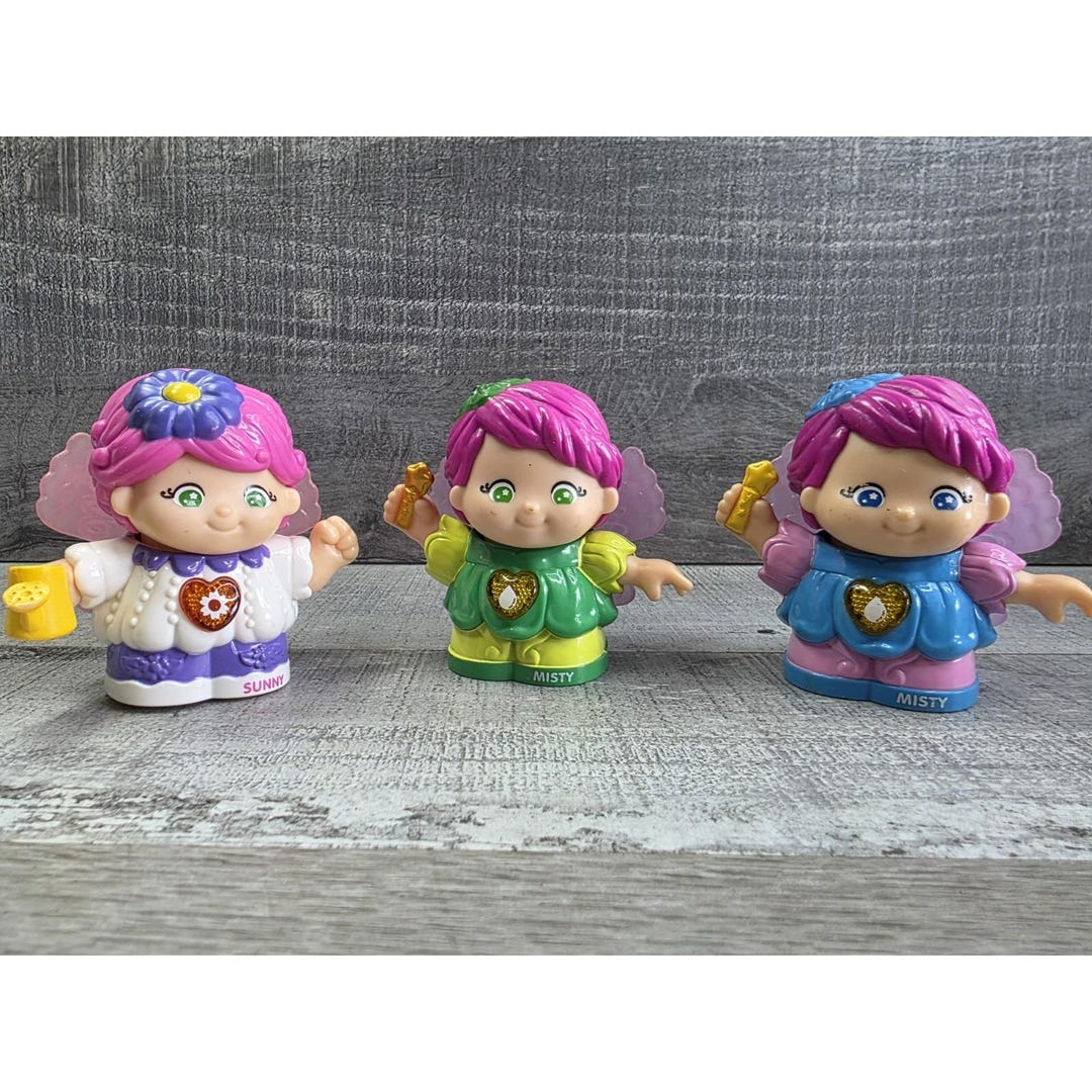 Vtech Go Go Smart Friends Enchanted Water Fairy Misty Sunny Lot of 3 ...