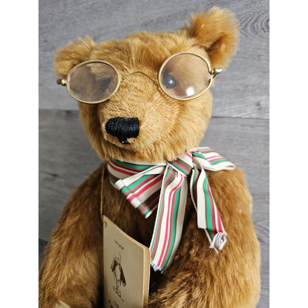 Signed W/tag Carrousel Doris Terry Michaud 18" Jointed Teddy Bear THE ...