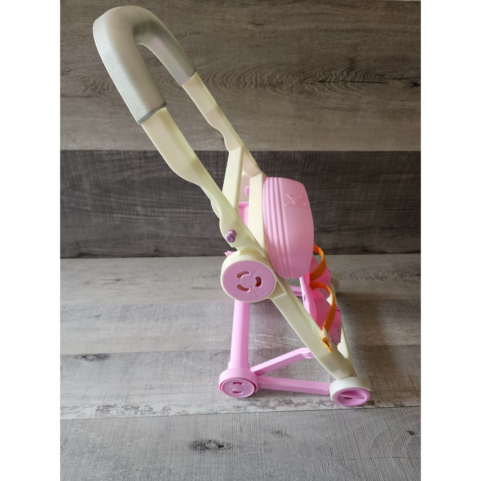 Baby Alive Push N Kick Twin Stroller With Baby Girl Curly Blonde Hair ...