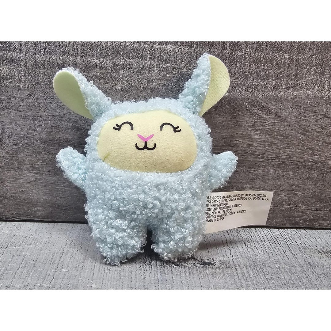 Jakks Pacific Mini Baby Blue 4” Lamb Plush Sheep Stuffed Animal Toy ...