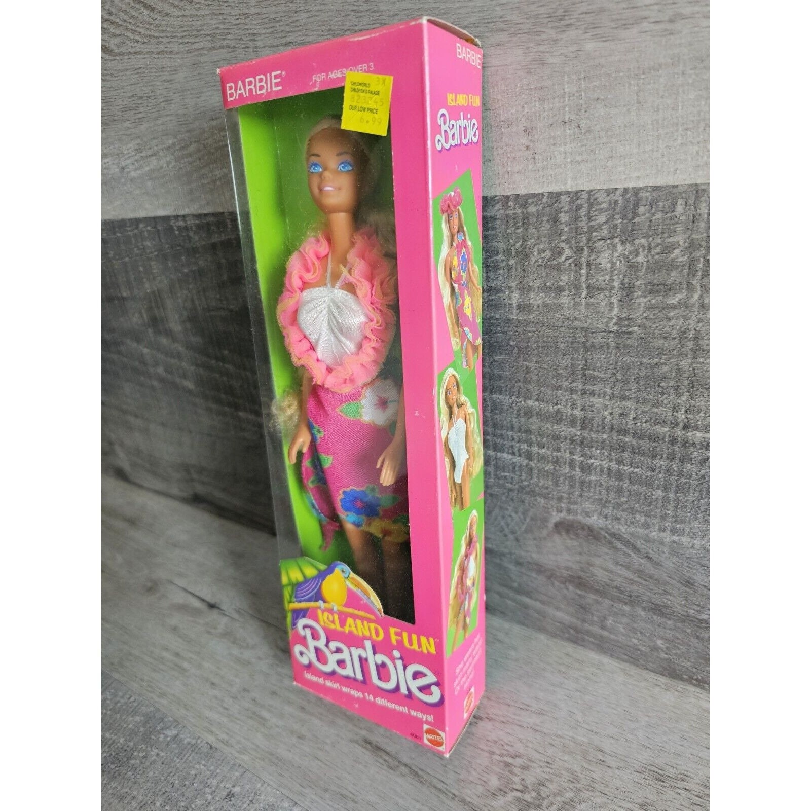 Vintage Mattel BARBIE 1987 Island Fun Doll 4061 NRFB New READ - Etsy