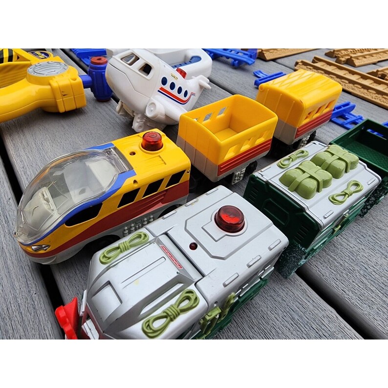 Fisher Price Geotrax Train & Airplane Sets 2 Trains 1 - Etsy