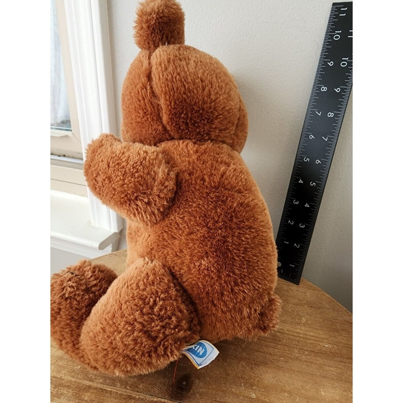 1981 DAKIN Brown Jointed Teddy Bear Plush Stuffed Animal Vintage Toy ...