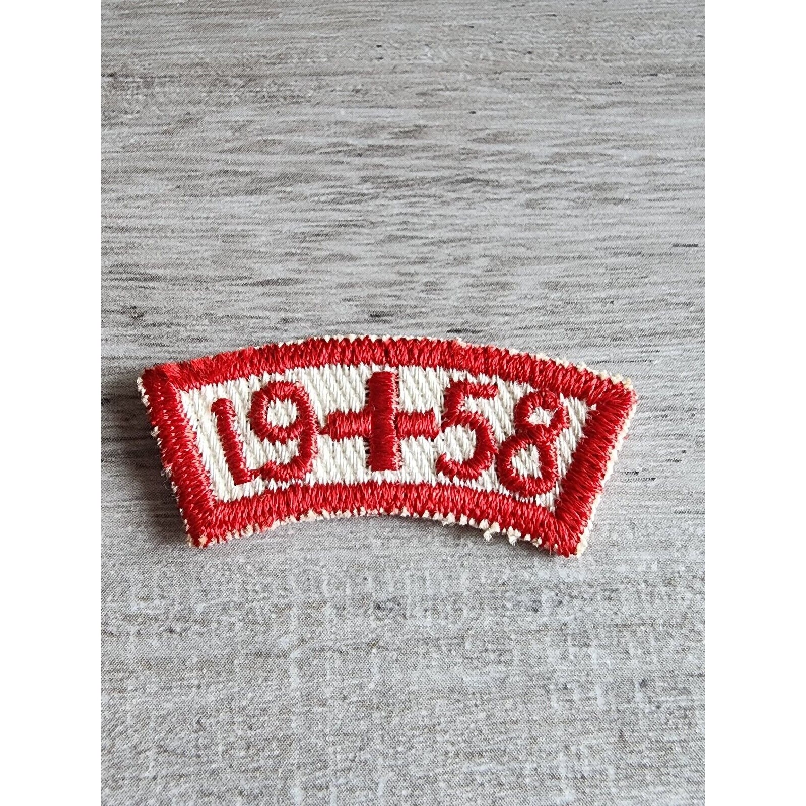 Vintage Boy Scout Red White Segment PATCH 1958 BSA Camp - Etsy