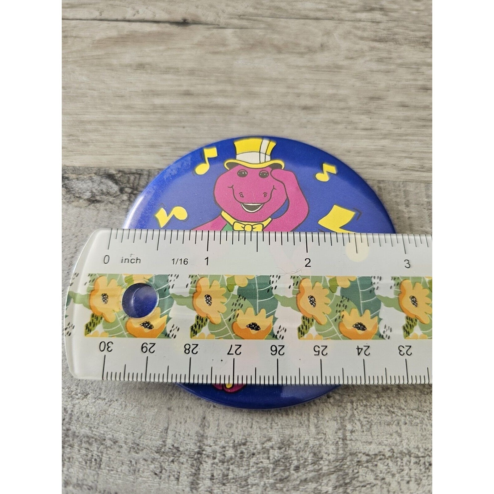 Vintage 1990s Barney the Dinosaur Pinback Pin Button 3 - Etsy