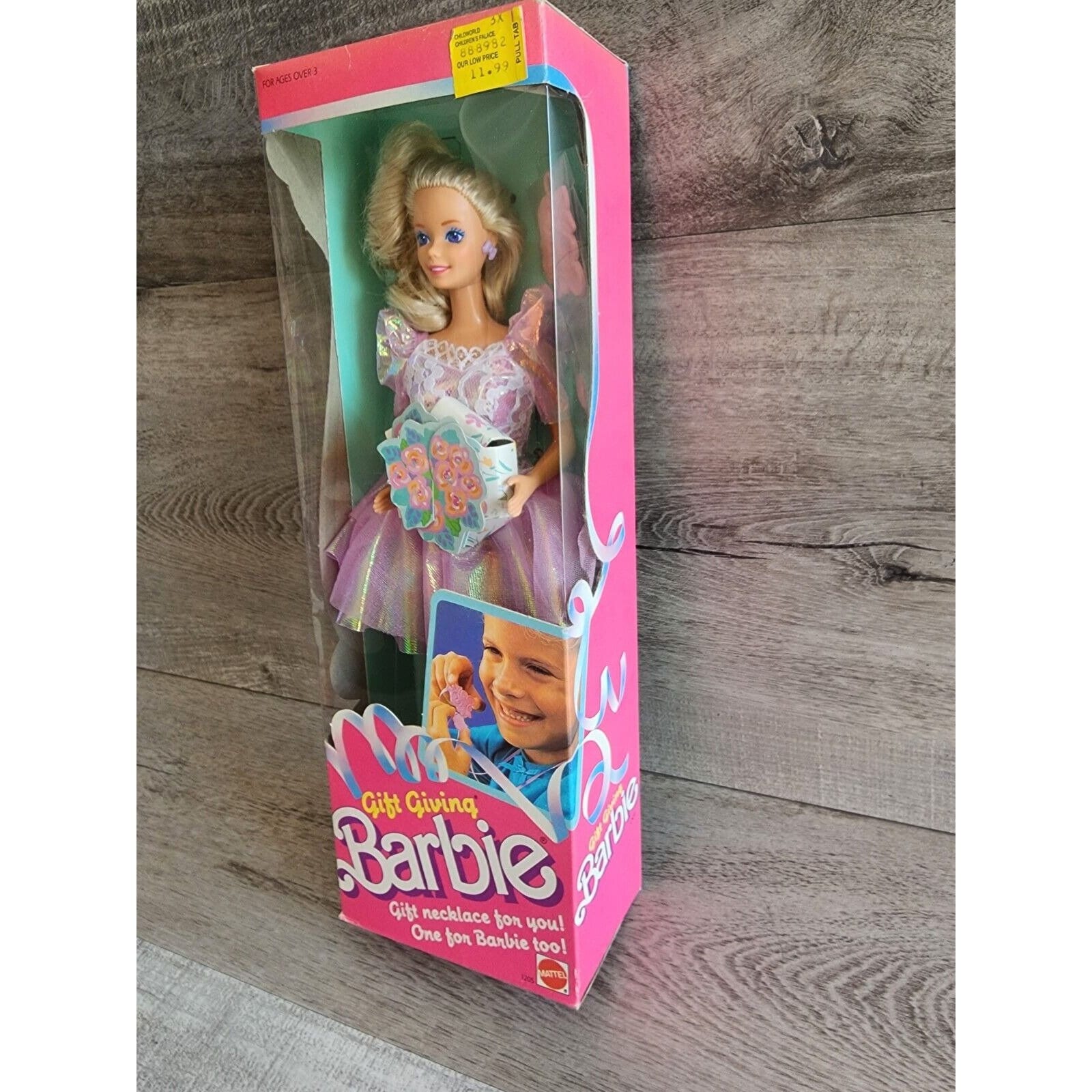 Vintage 80s Gift Giving Barbie Doll Gift Necklace for You NRFB 1988 Mattelnew Etsy Canada