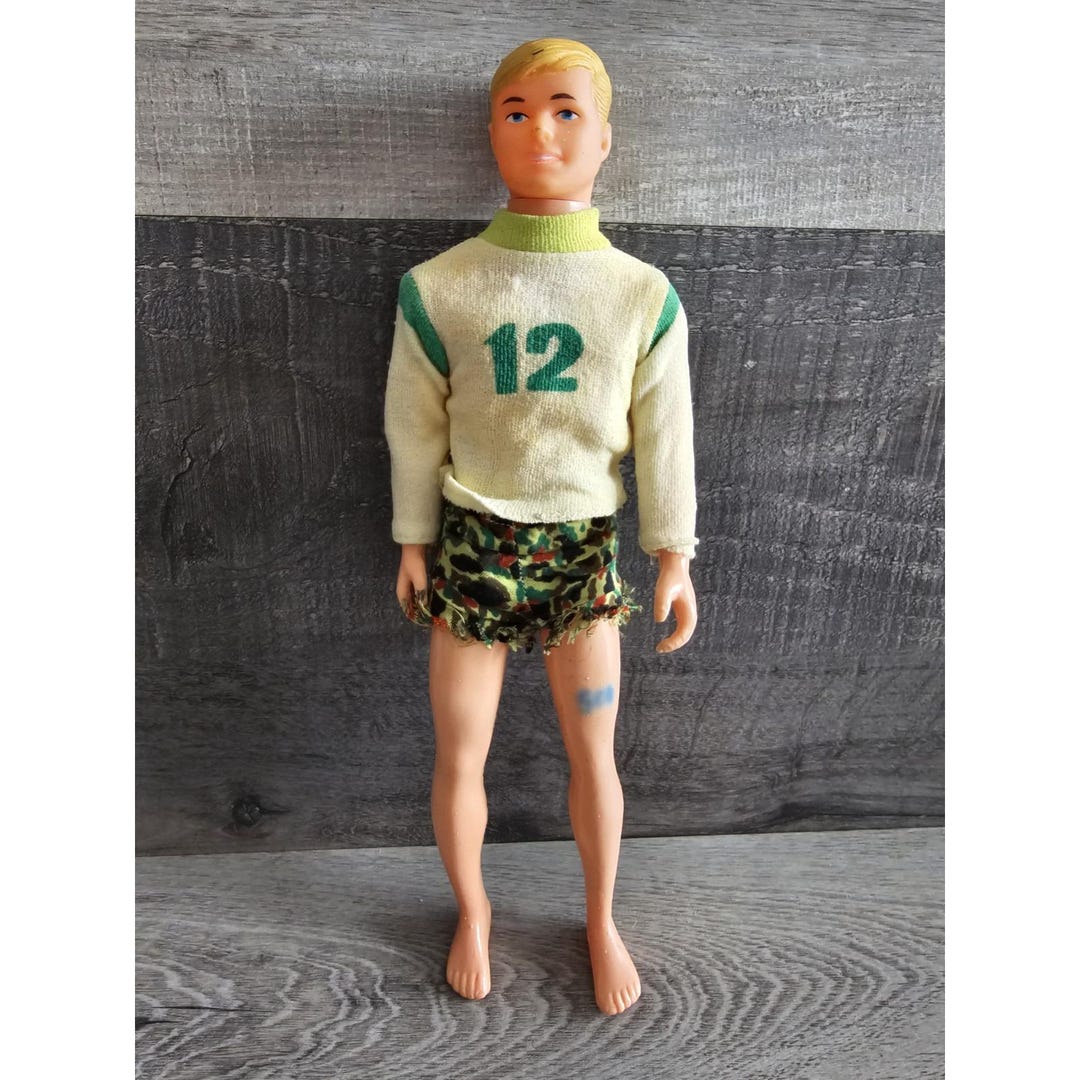 Vintage HONG KONG CLONE Ken Type Doll Camo Shorts #6 - Etsy