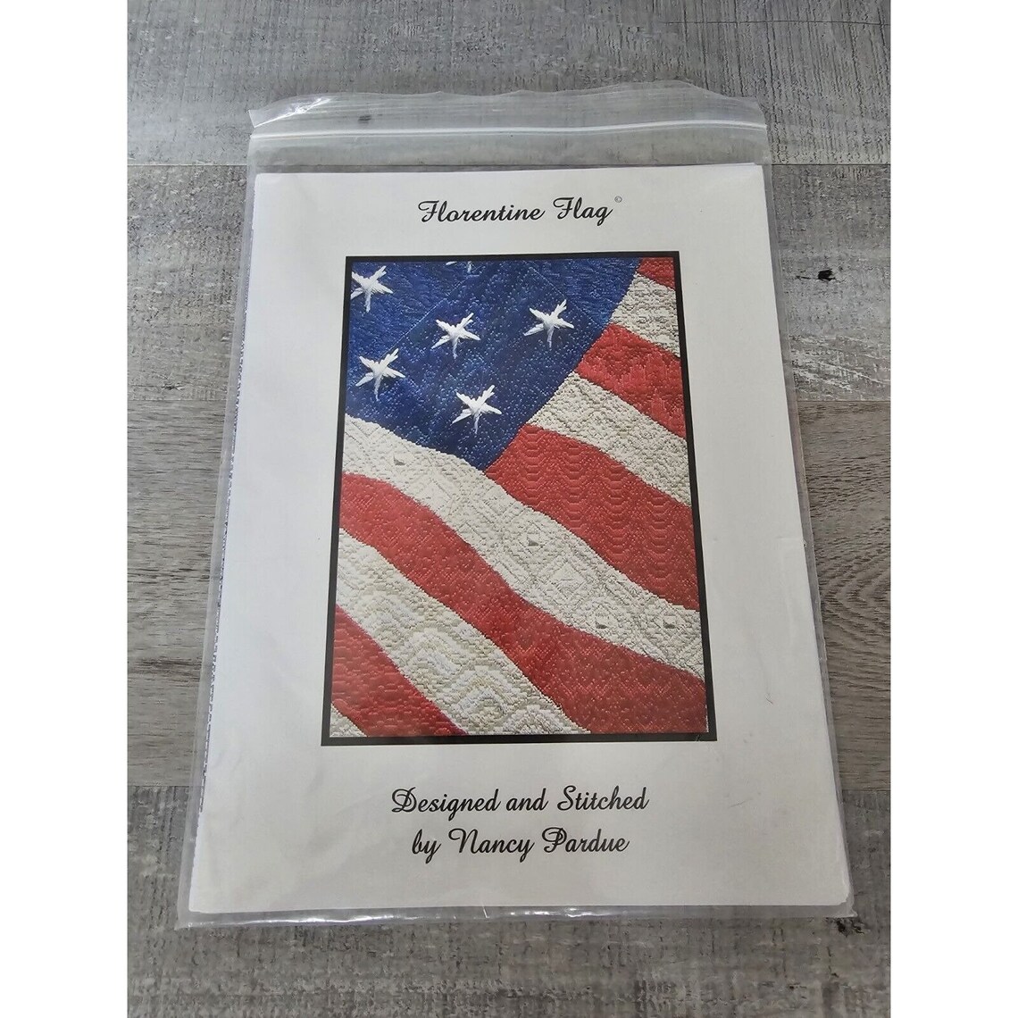 Florentine Flag Pattern Cross Stitch Pattern American Flag Chart ...