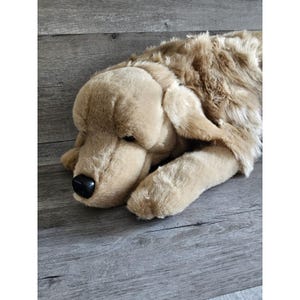 DITZ Designs Golden Retriever Puppy Dog 34 Plush Animal Realistic Hen ...