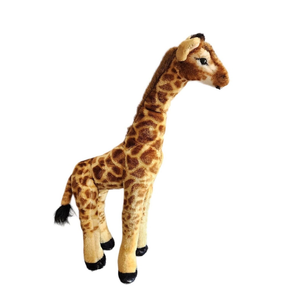 Plush Realistic Giraffe 2 Foot Tall Stuffed Animal Plush Giraffe 2011 ...