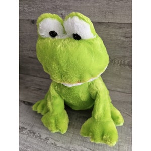 15" Frog Noah's Ark Stuffed Animal Plush Green Pond Swampy Rare - Etsy