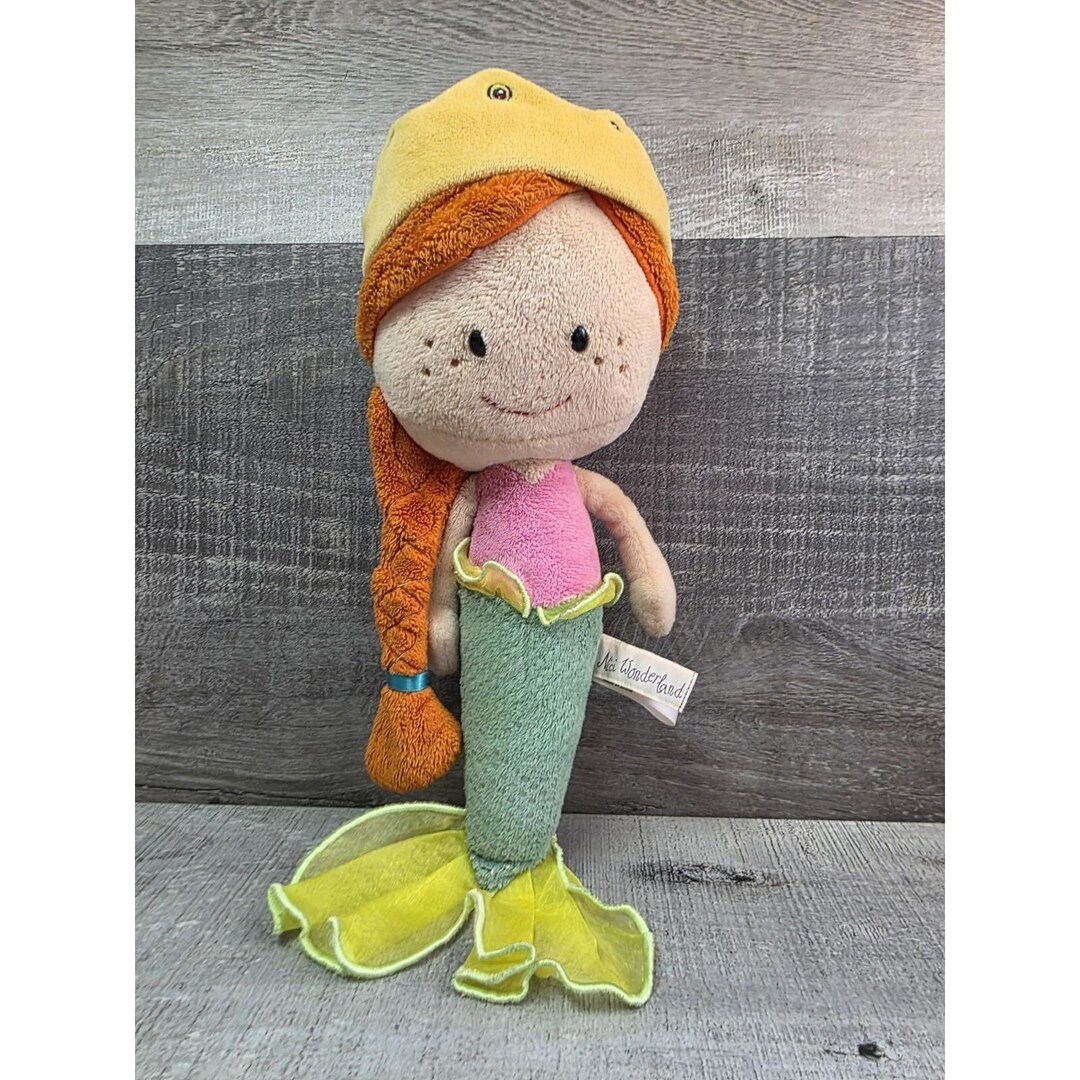 Nici Wonderland Germany Mermaid Plush Cloth Plush Rag Baby Doll 12 ...