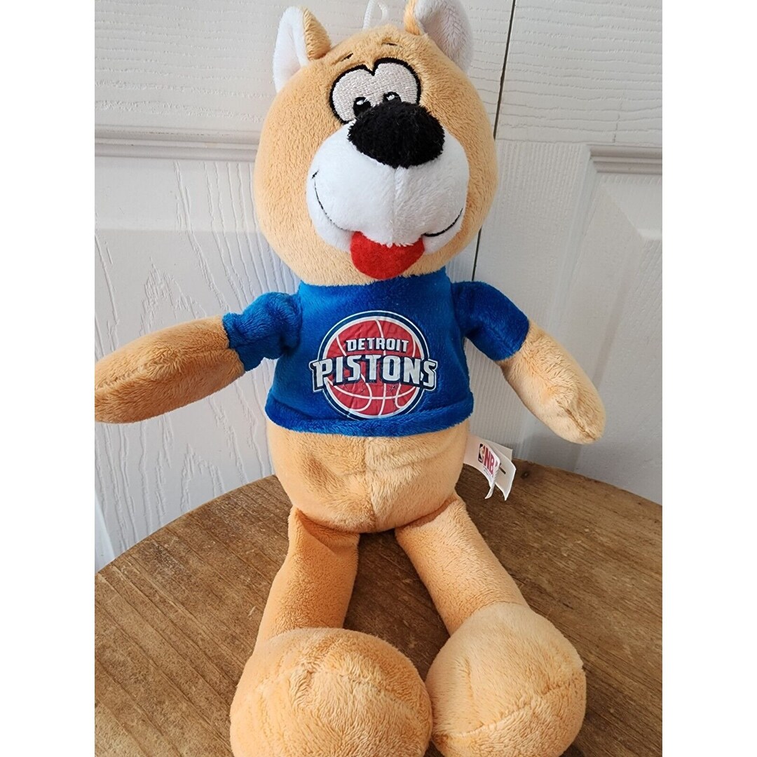 NBA Detroit Pistons BASKETBALL Teddy Bear13" Plush Stuffed Animal Toy ...