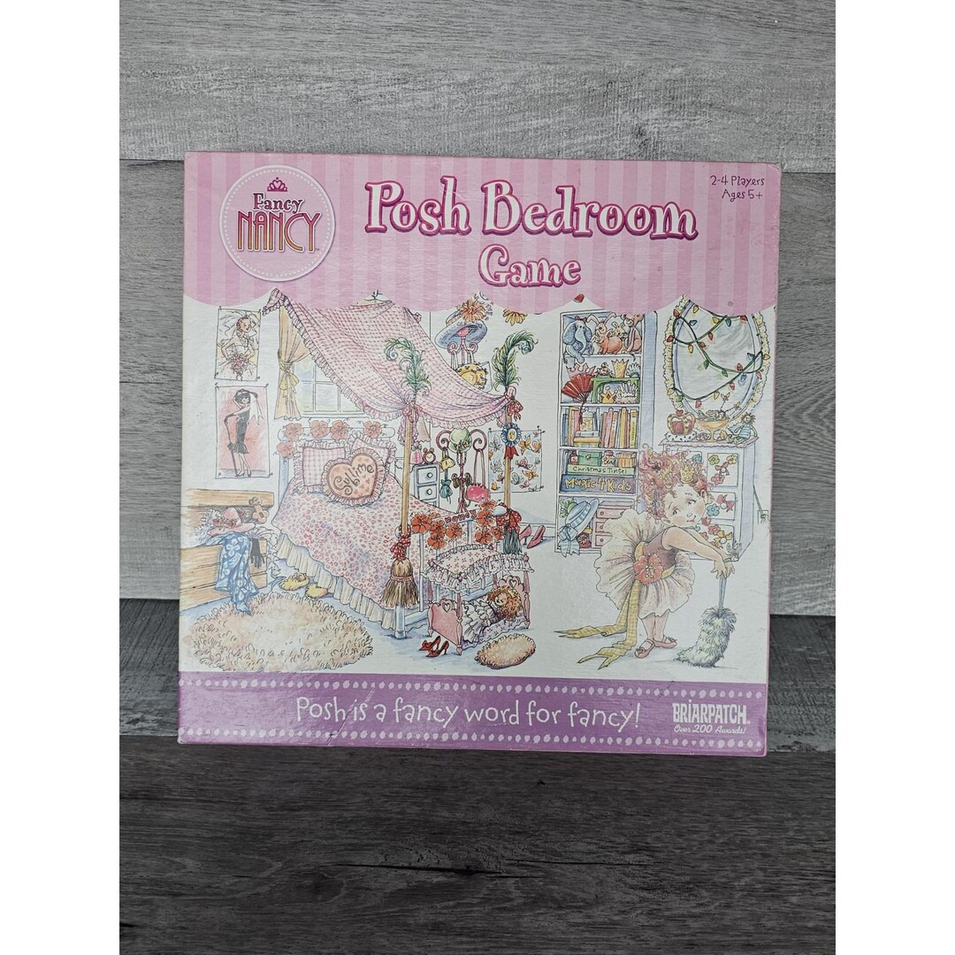 Fancy Nancy Briarpatch Board Game Posh Bedroom Game 2007 ~ 100% ...