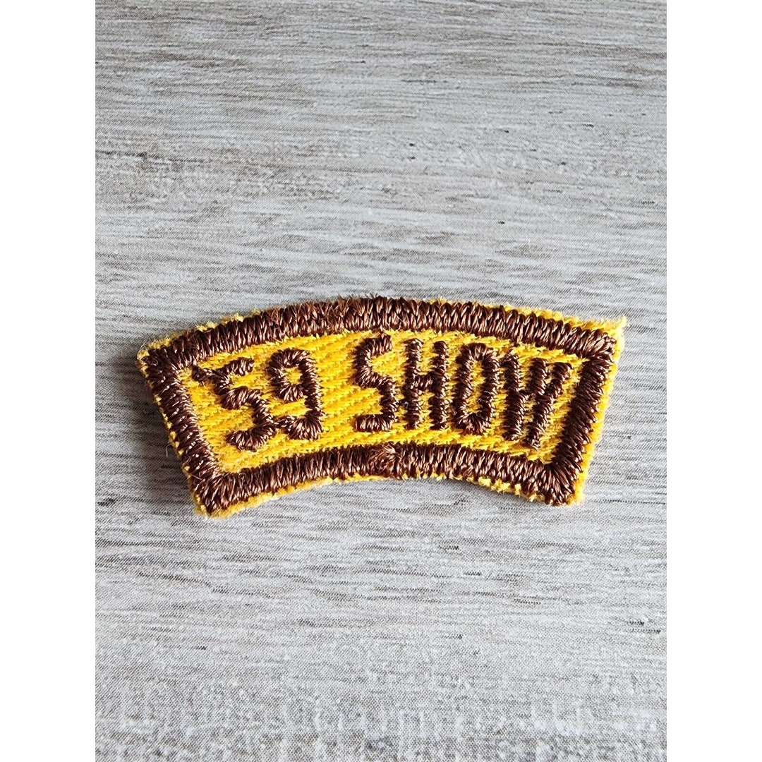 Vintage BOY SCOUT Yellow Brown Segment Patch '59 Show BSA Camping Badge 1950s - Etsy