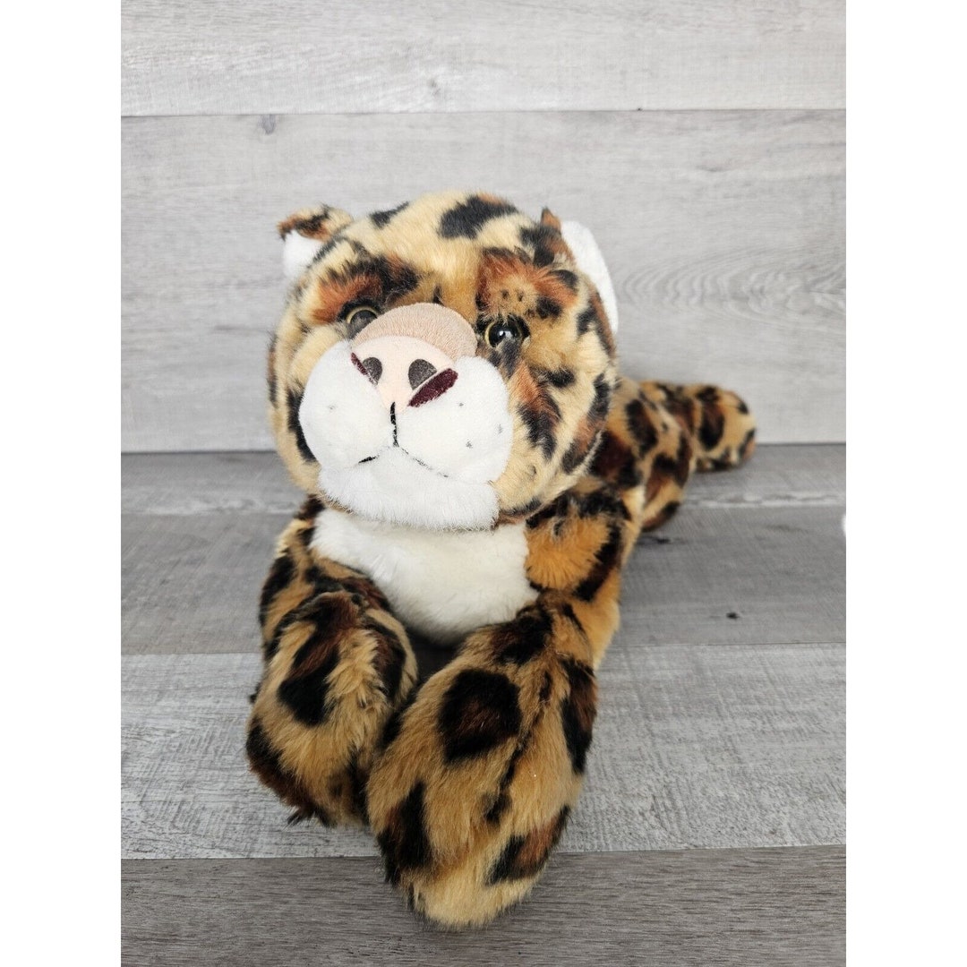 Vintage SKM Plush Leopard Stuffed Animal Bengal Tiger Soft Lovey ...
